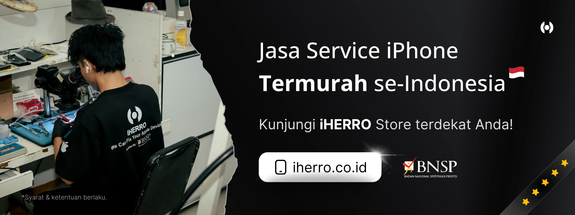 Service iPhone Terdekat - iHERRO